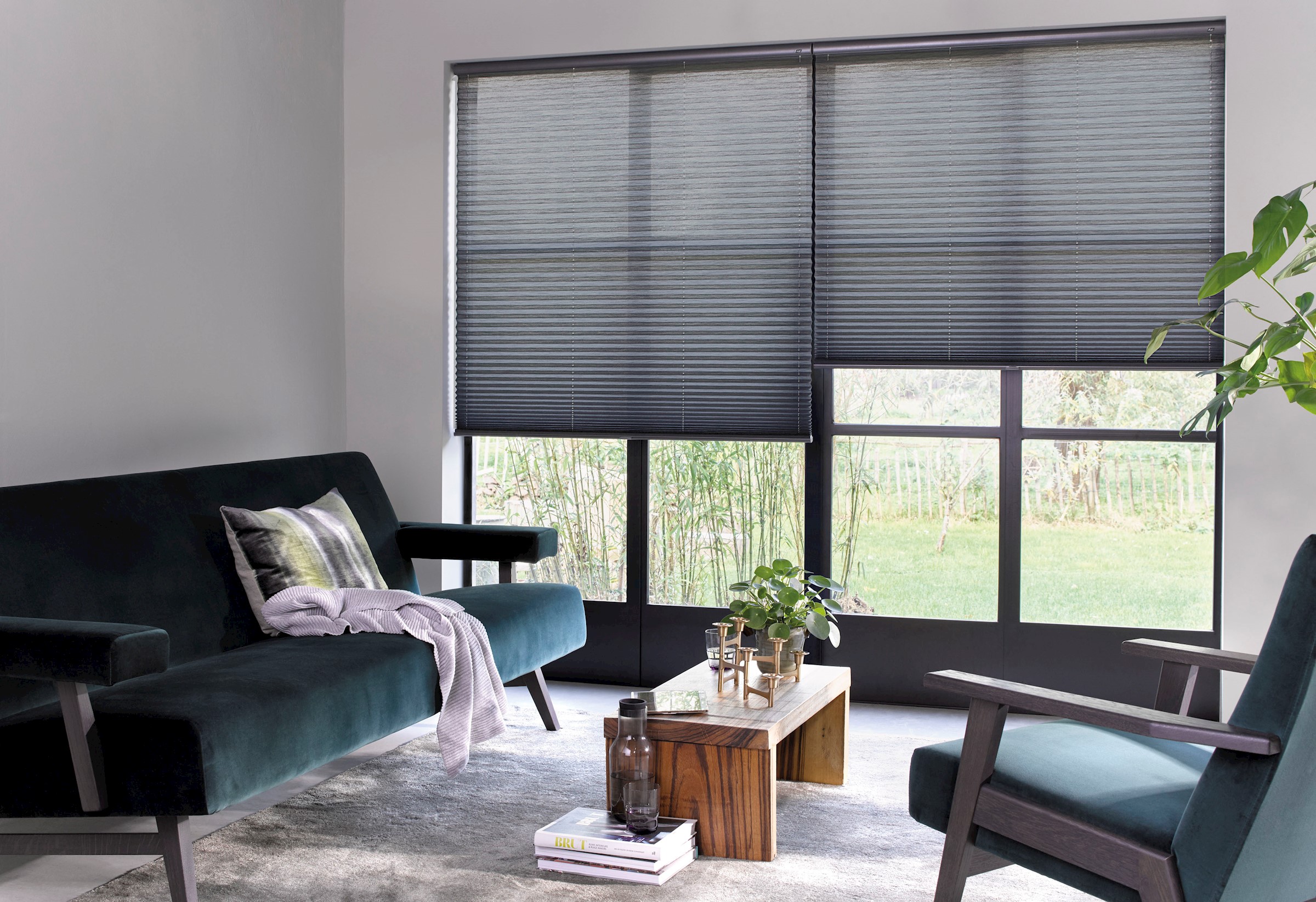 Plisségordijn van Ambiance